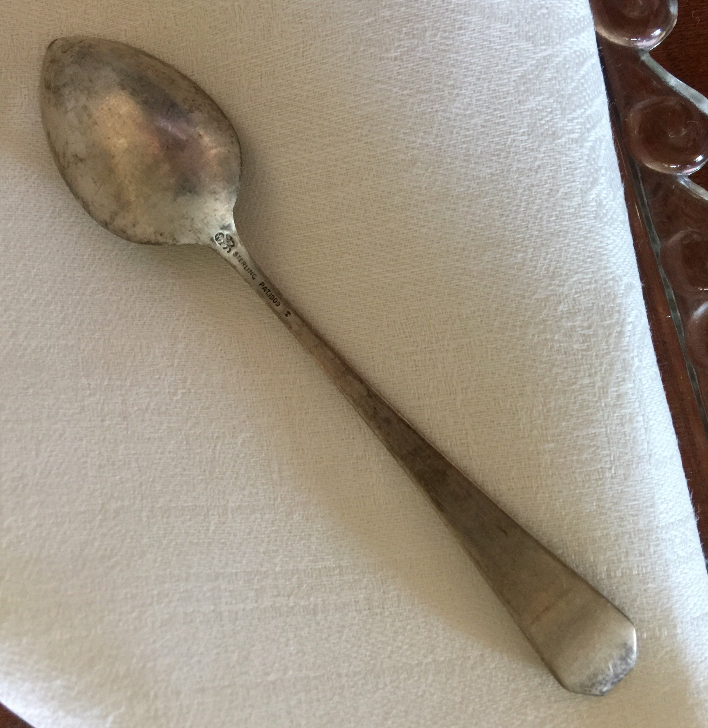 Sterling Silver Spoon Madam Jumel Coffee Spoon Vintage Whiting Sterling ...