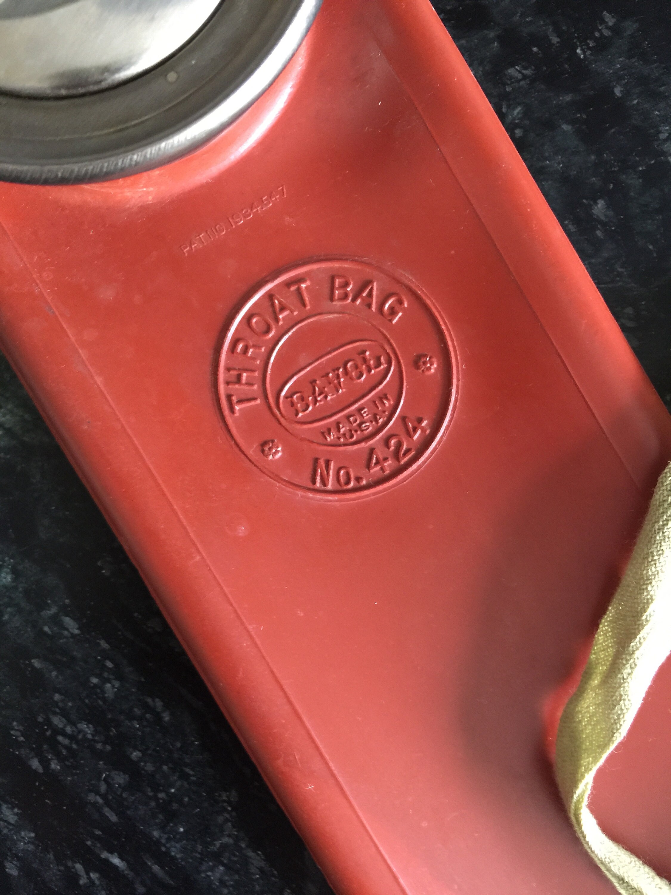 Vintage Medical Supply Vintage Ice Bag Davol Throat and Spinal Ice Bag ...