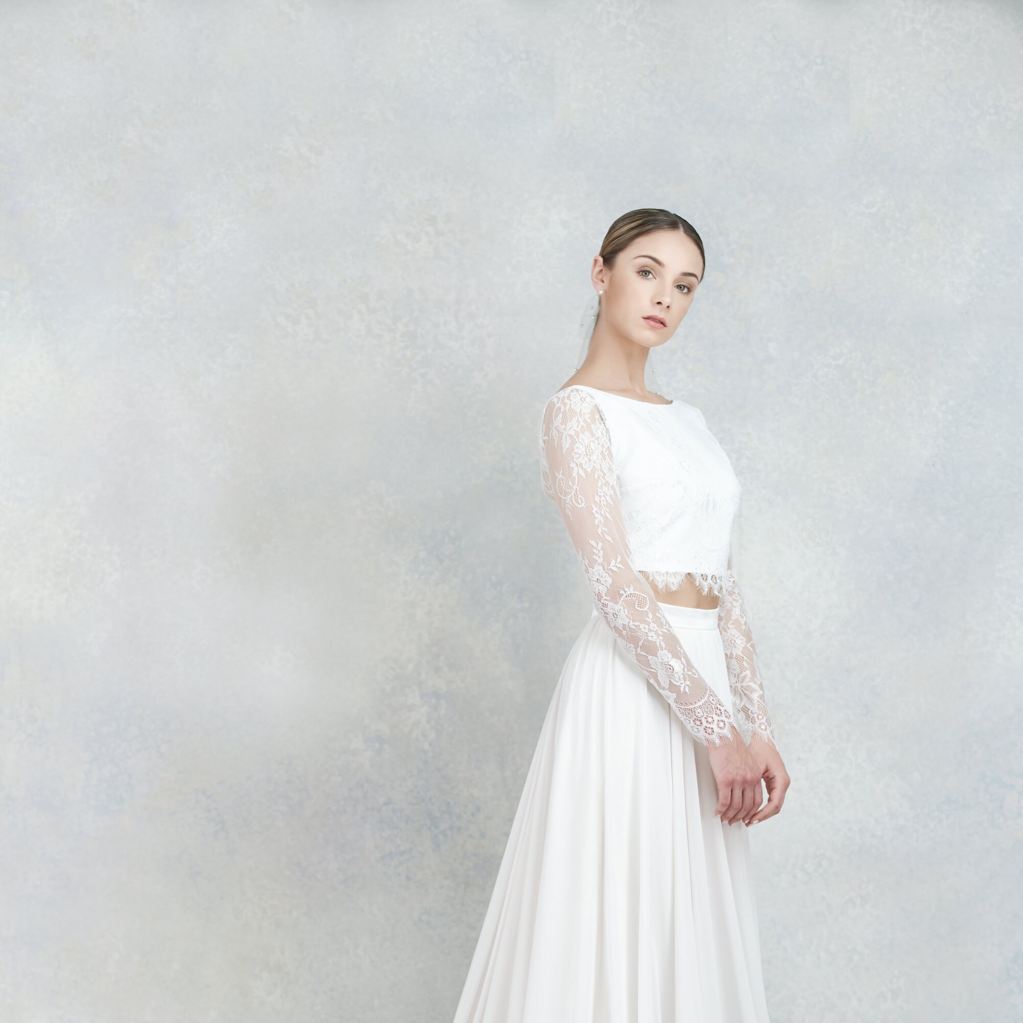 Larissa Lace Top / Wedding Topper Bridal Topper Bridal Lace - Etsy Canada