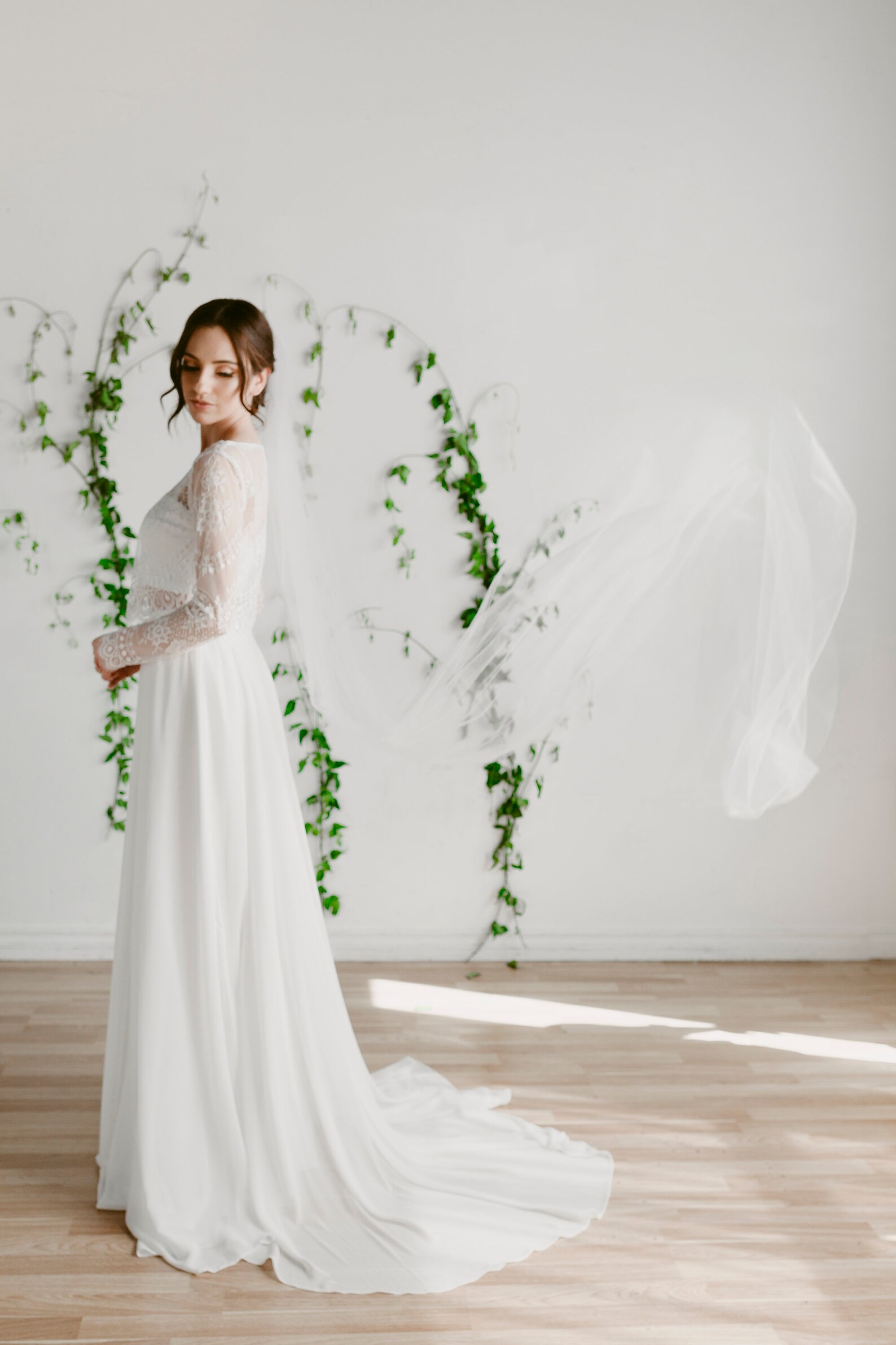 Plain Veil various Lengths and Whites Available Wedding - Etsy