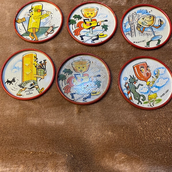 Vintage Coasters - Etsy