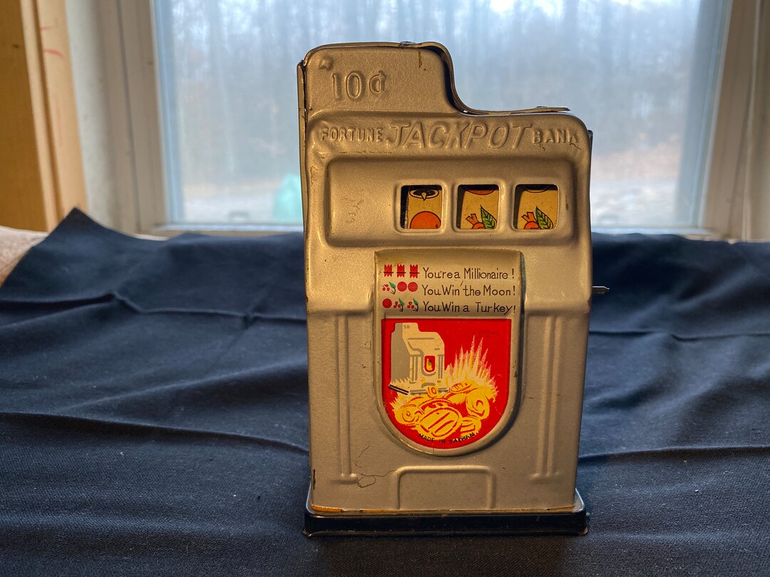 Vintage Mini Jackpot Slot Machine - Etsy