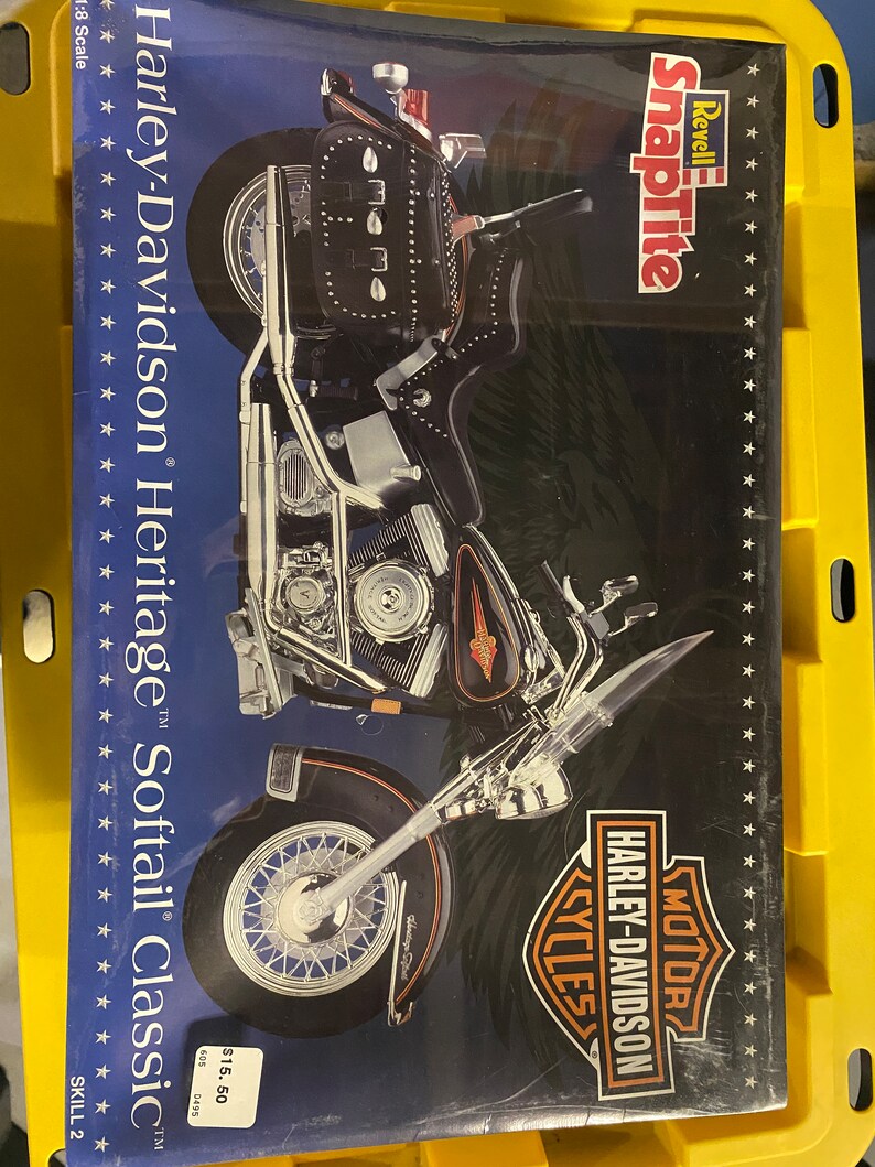 Revell Snaptite Harley Davidson Softail and Tractor Trailer Models - Etsy