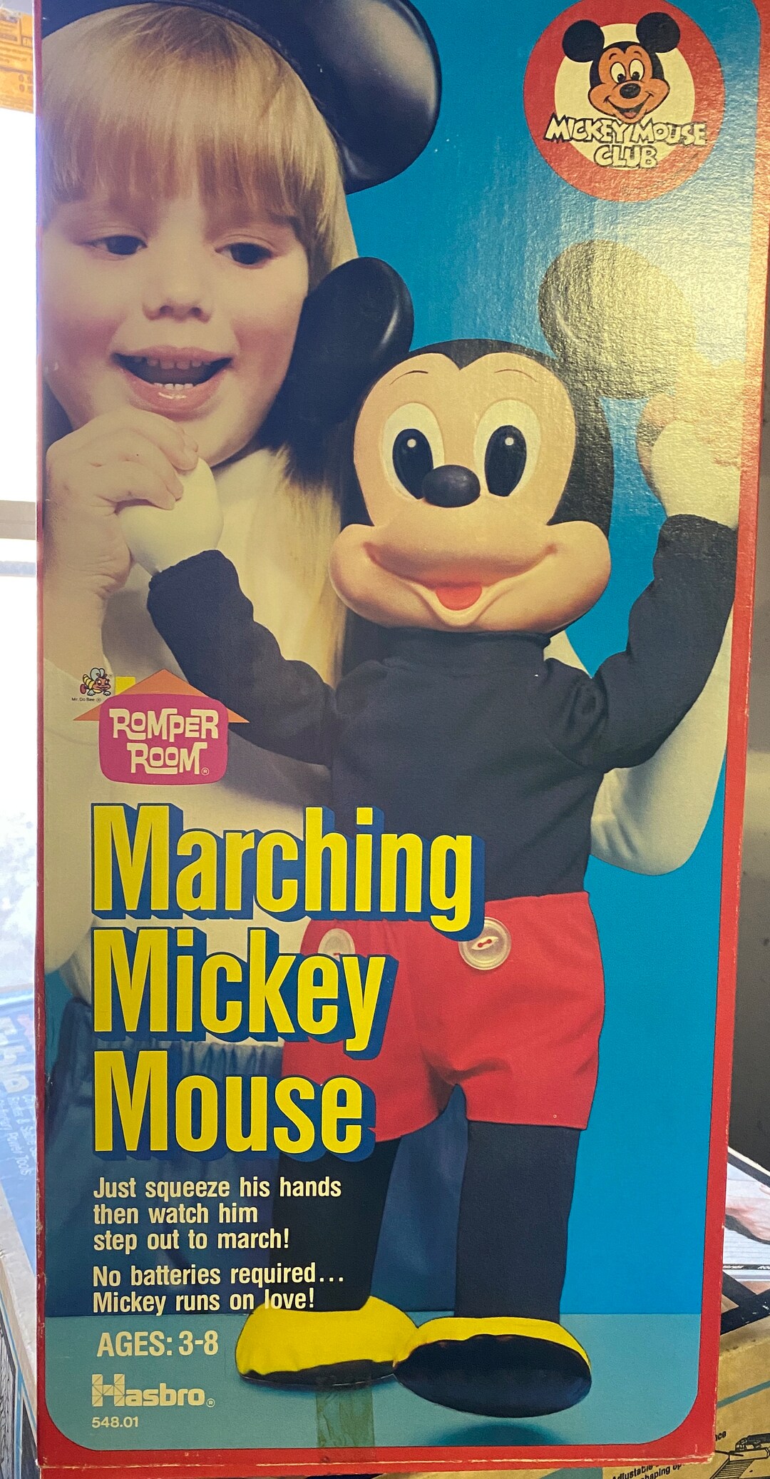 Vintage Hasbro Marching Mickey Mouse NIB Original Plastic - Etsy
