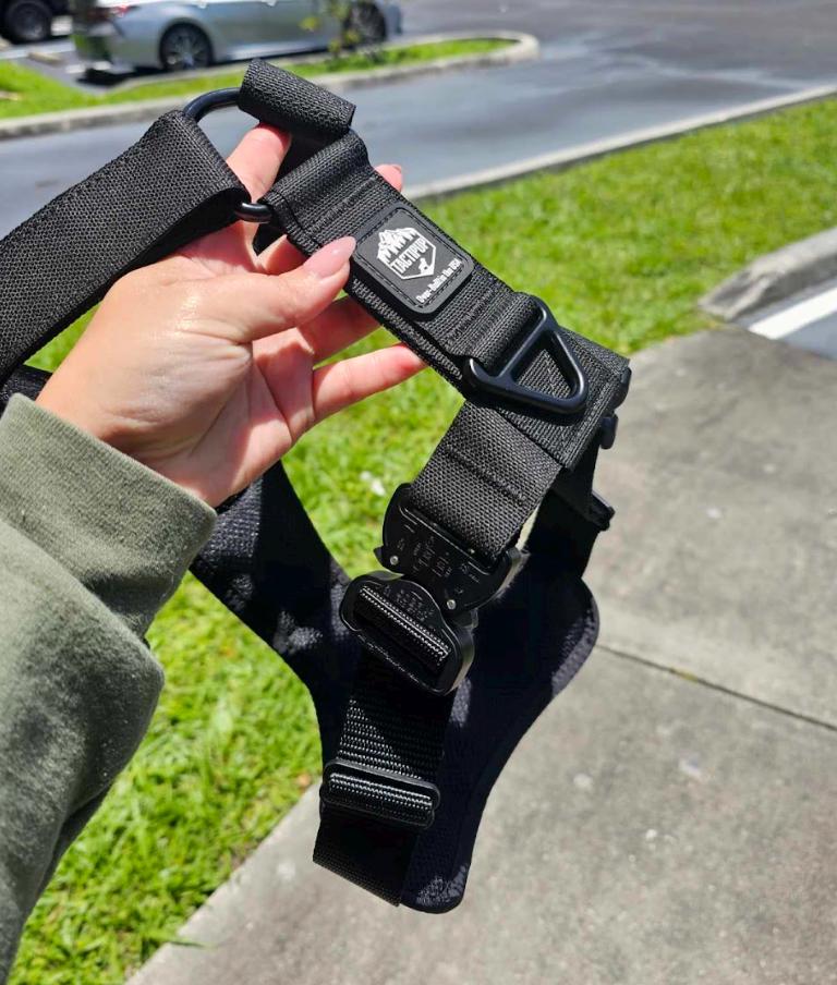 Recon K9 Harness With Metal Buckles - Etsy