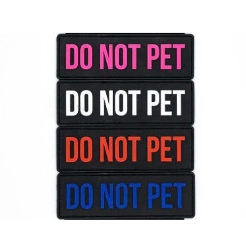 Do Not Pet Patch - Etsy