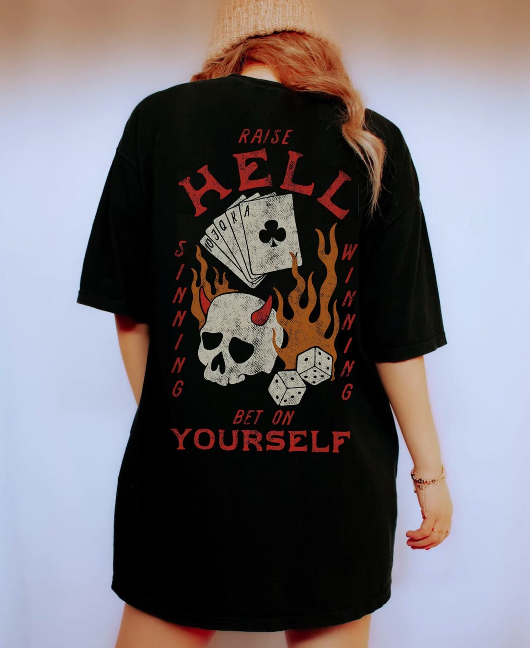 Raise Hell Shirt UNISEX Comfort Colors® Boho Hippie Clothes Rock N Roll ...