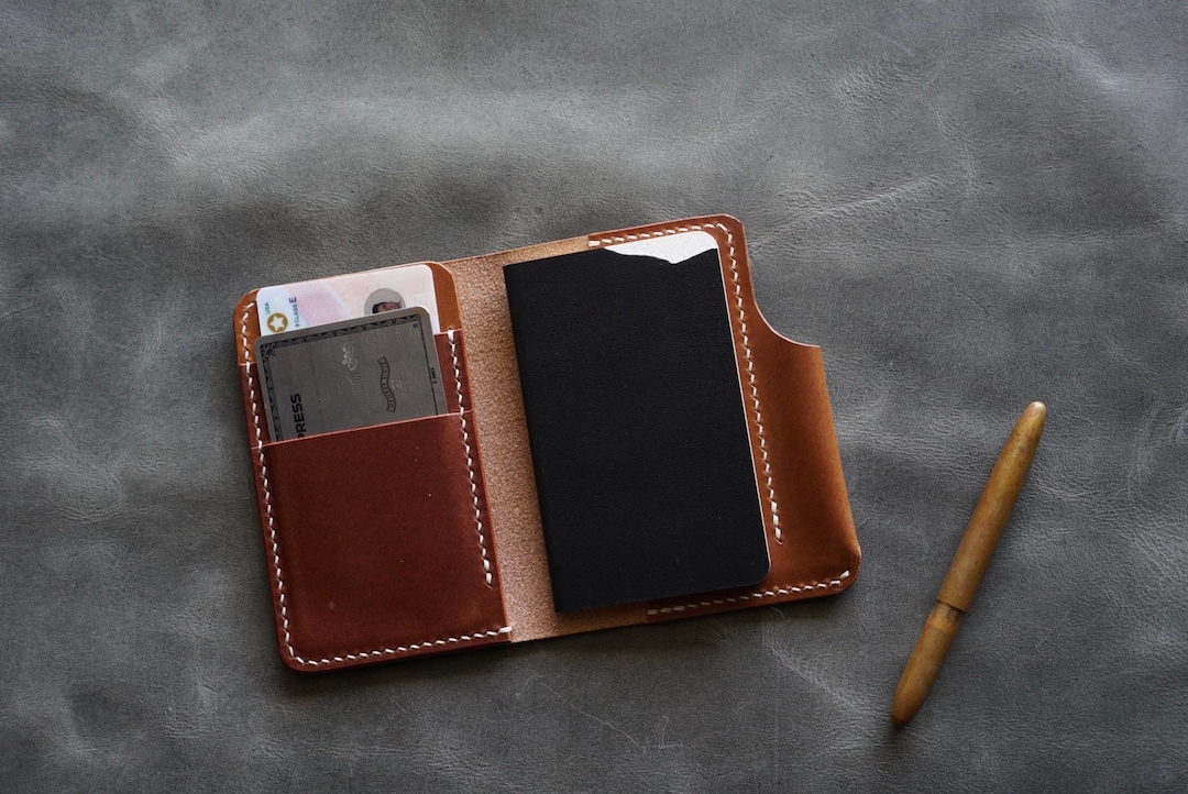 Italian Leather Notebook Wallet | Handmade Notebook Wallet | Moleskine ...