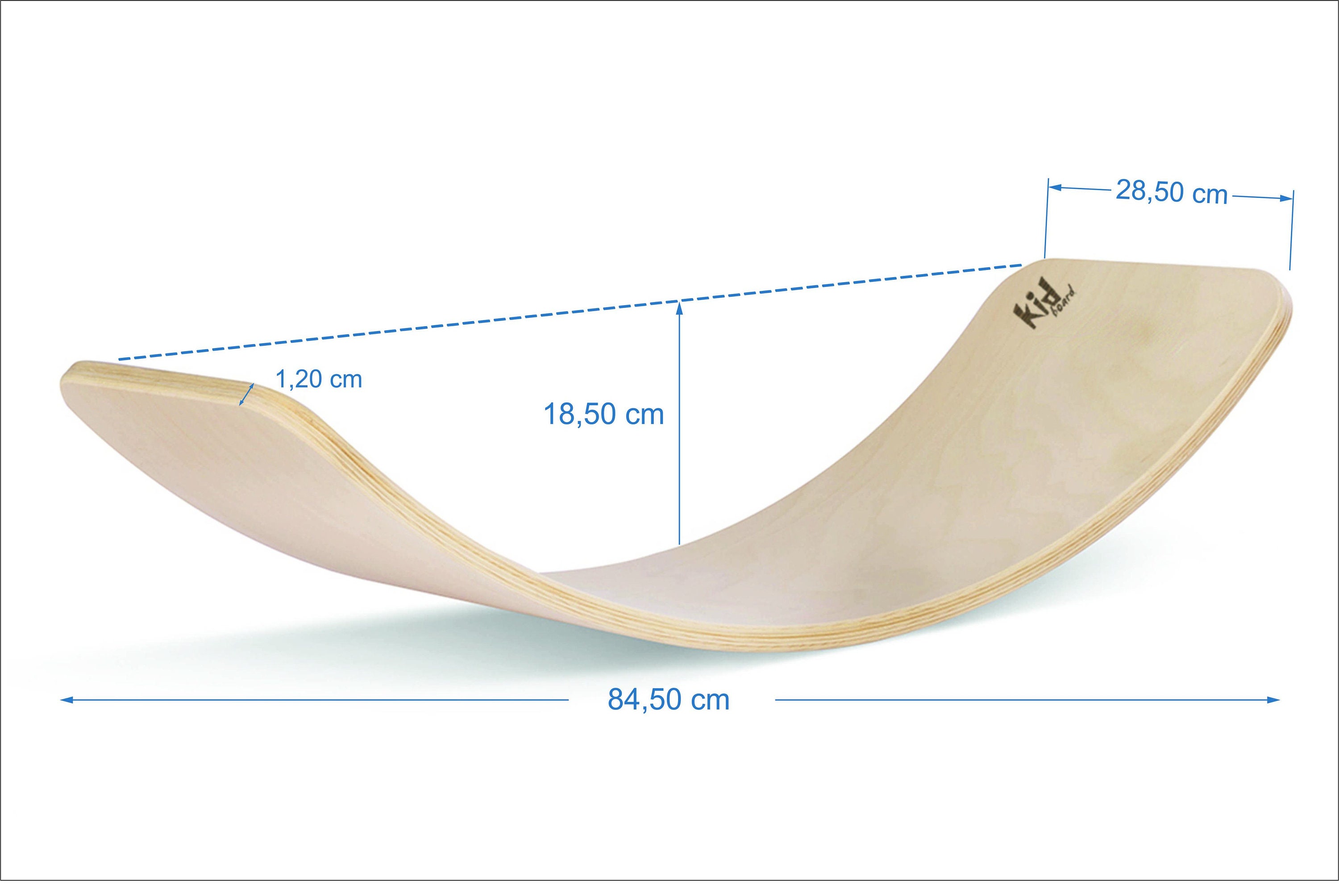 Balance Curved Board Rocker Board Waldorf Board Wooden - Etsy