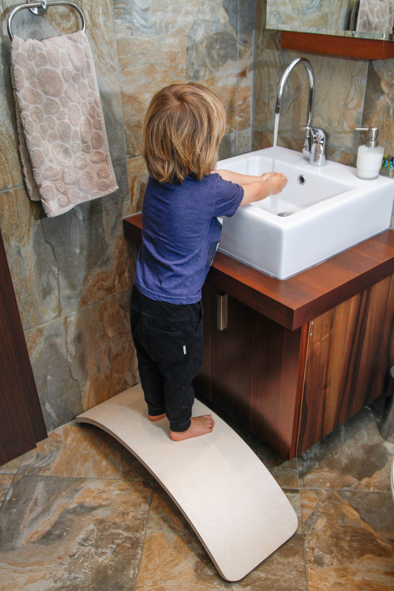 Balance Curved Board Rocker Board Waldorf Board Wooden - Etsy