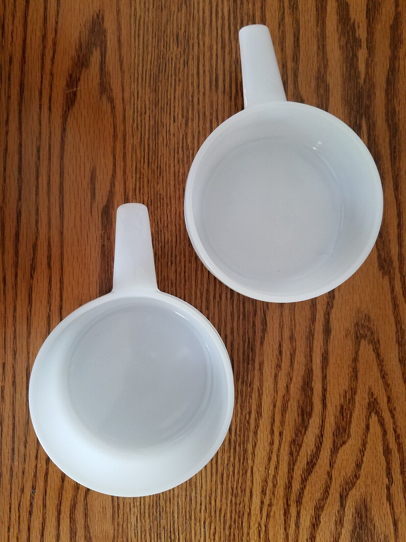 Vintage, White Milkglass Ovenware // Vintage Milkglass Baking Pans ...