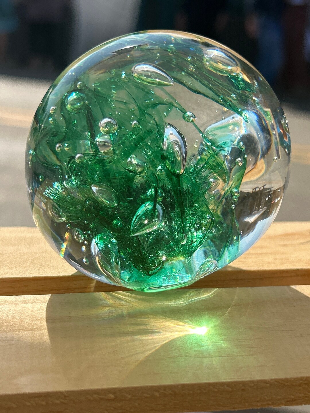 Green Paperweight - Etsy