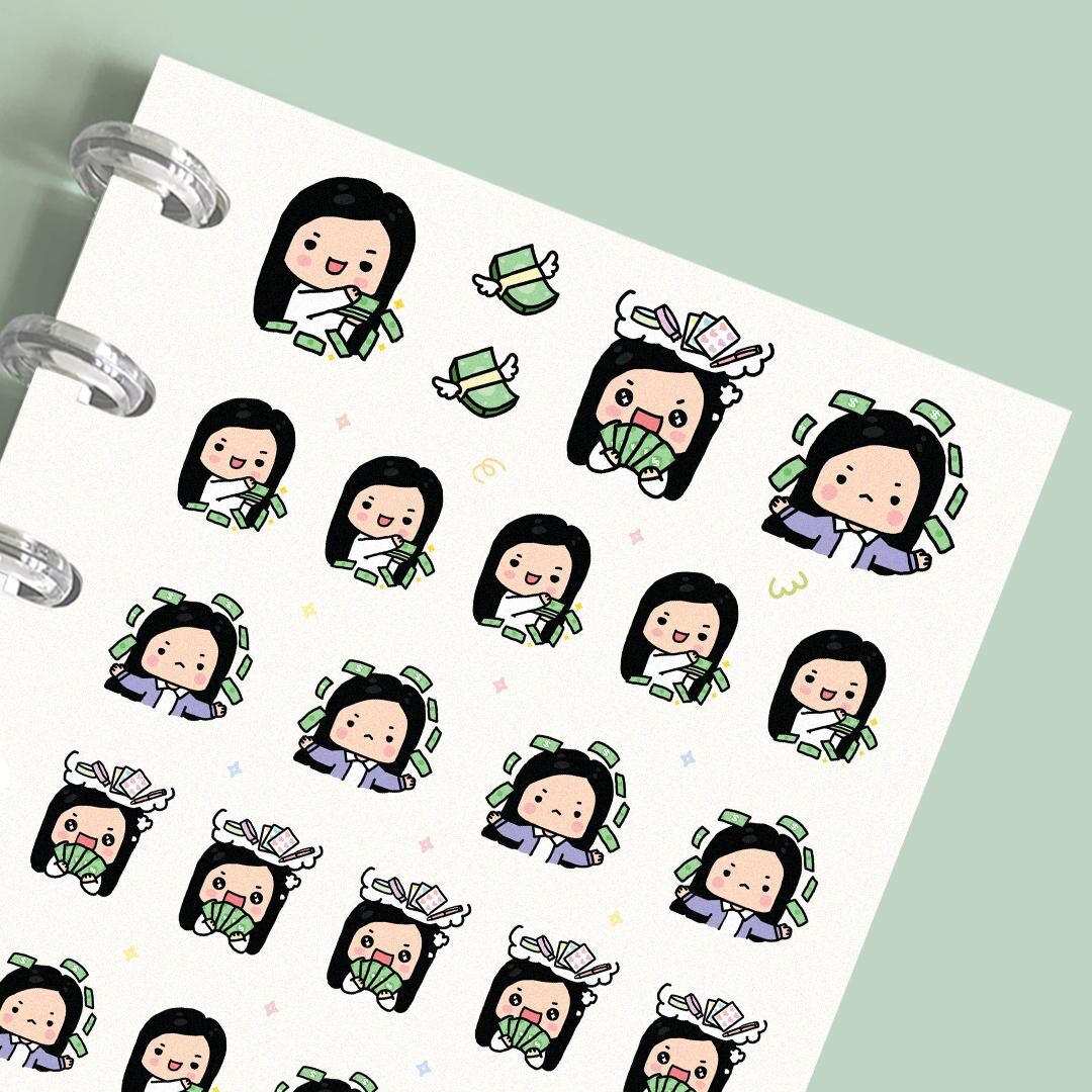 Payday Planner Stickers, Cute Payday Stickers for Journals, DIY ...