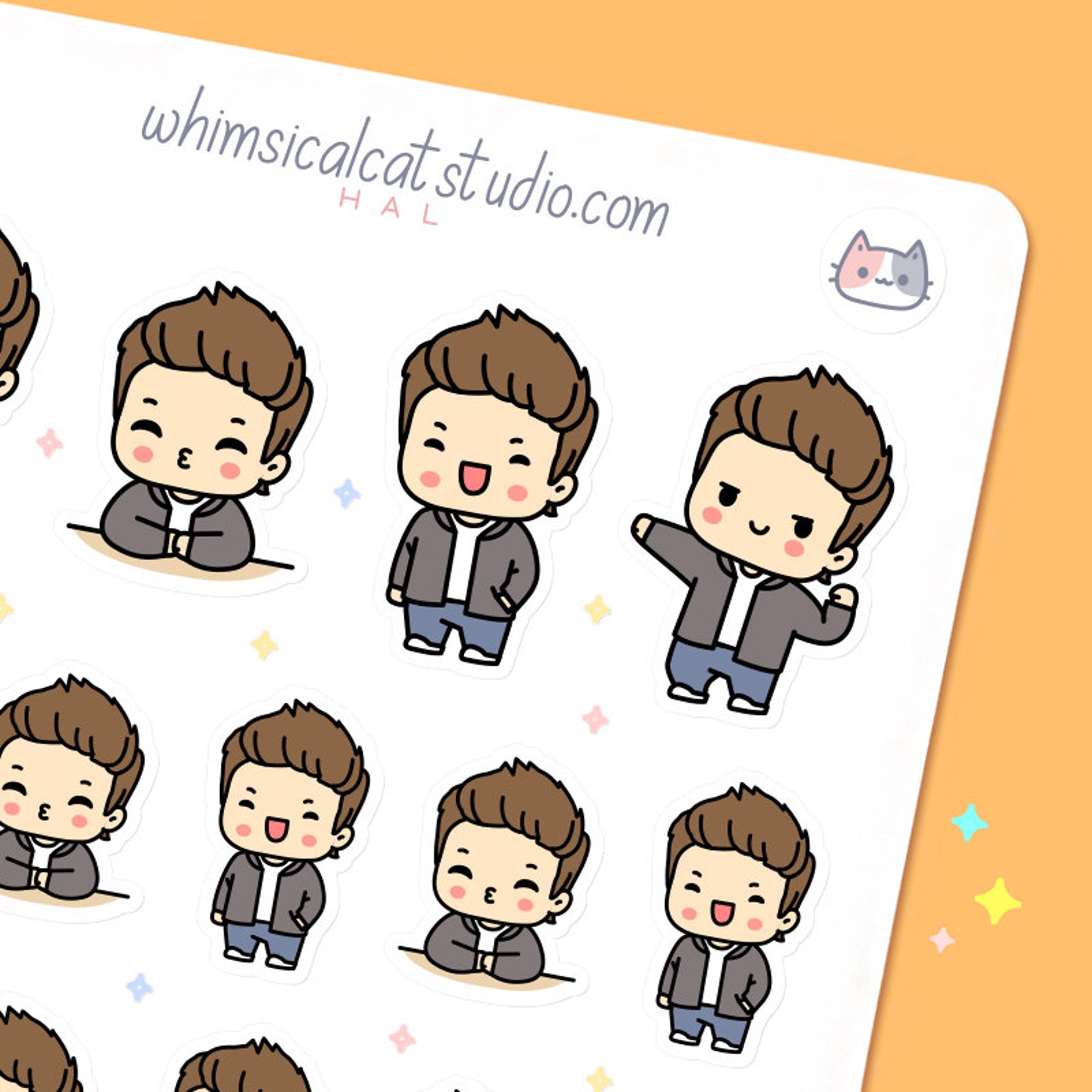 Boy Planner Stickers Boyfriend Stickers Girlfriend Stickers | Etsy