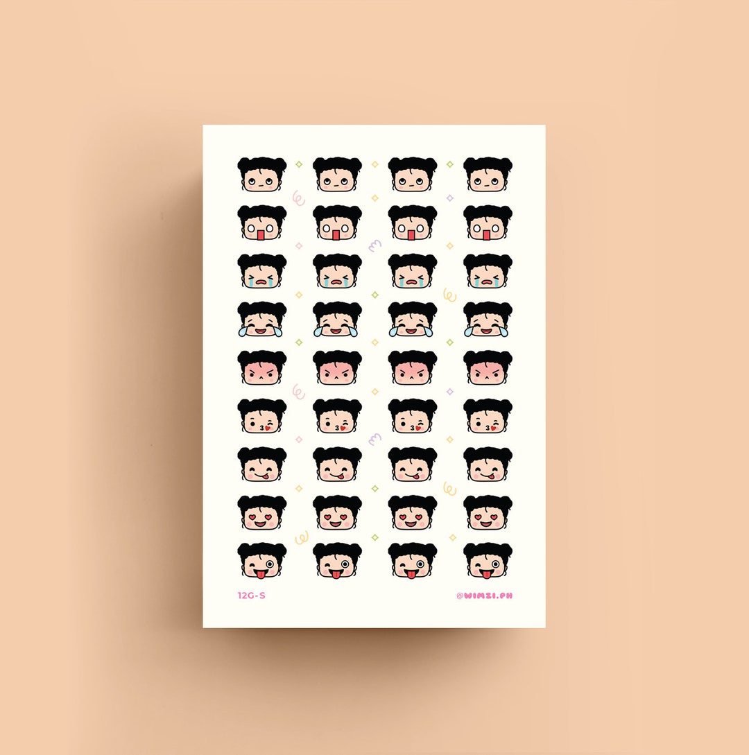 Emotions Stickers for Planners, Journals, DIY Scrapbooking, Memory ...