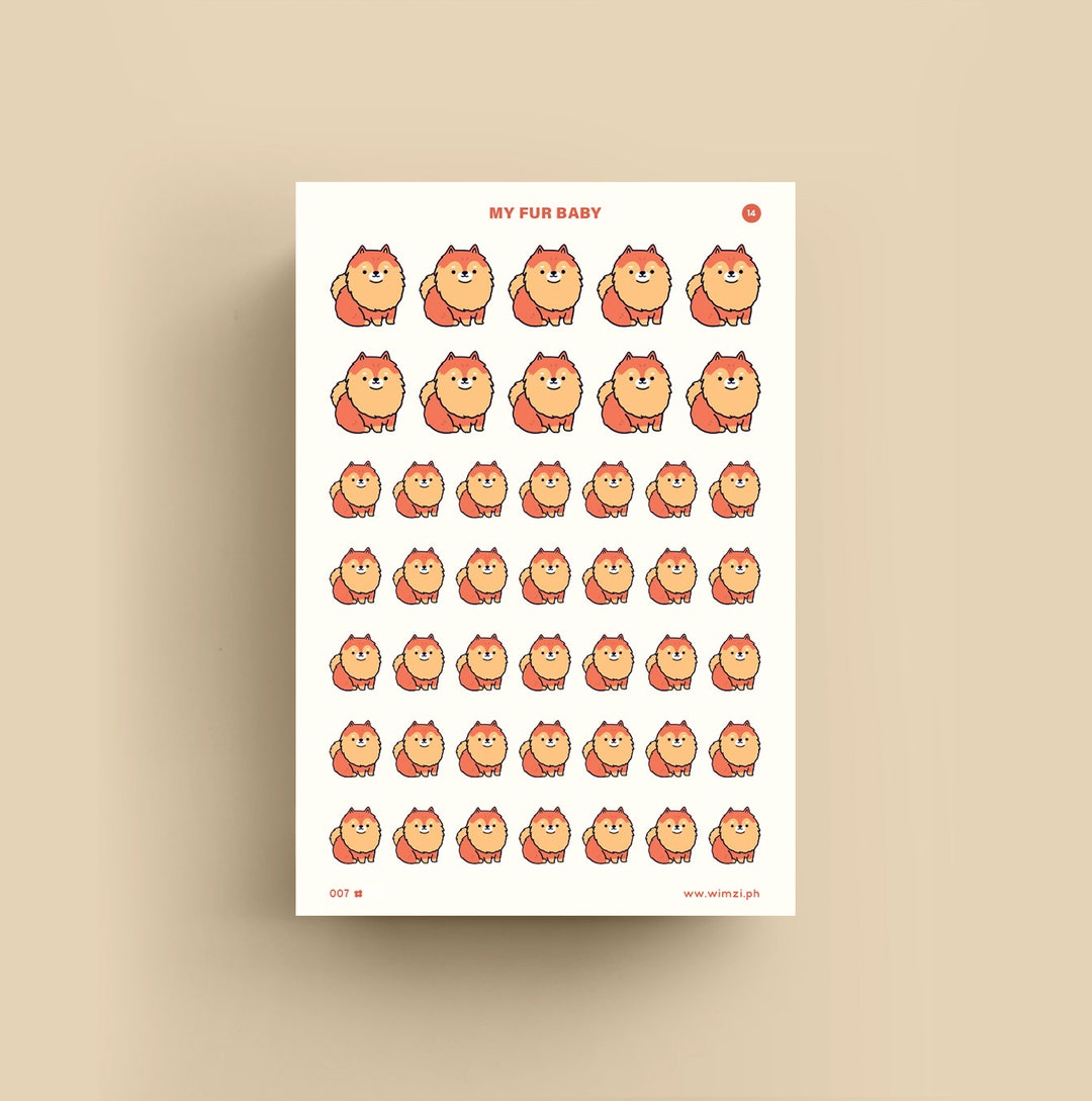 My Fur Baby Stickers for Planners, Journals, DIY Scrapbooking, Memory ...