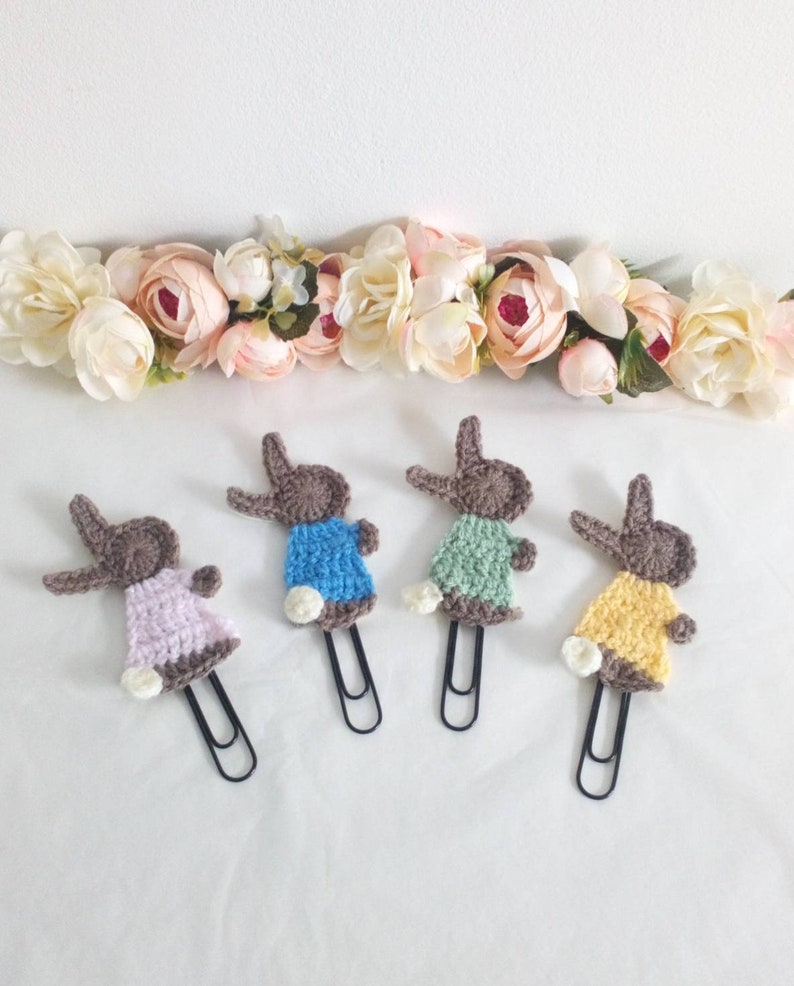 Bunny Rabbit Gift Bookmark Easter Gifts Rabbit Lovers - Etsy