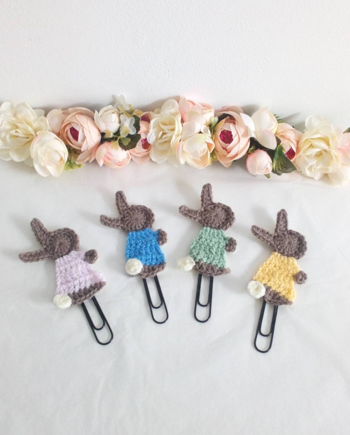 Bunny Rabbit Gift Bookmark Easter Gifts Rabbit Lovers - Etsy