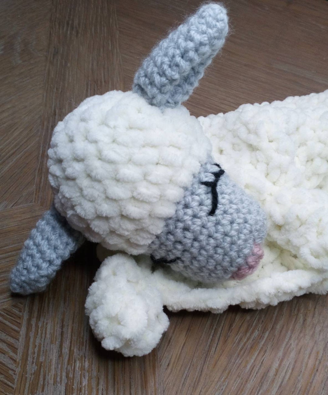 Sheep Security Blanket, Lovey, Comforter Blanket, Baby Gift, Little ...