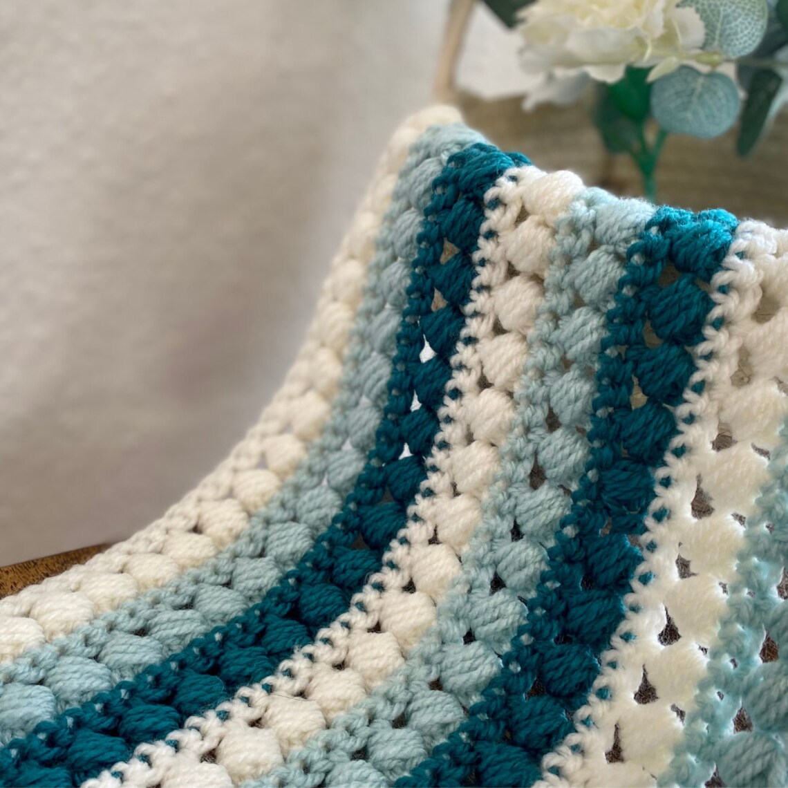Enchanted Beads Blanket Crochet Pattern in 5 Sizes - Etsy