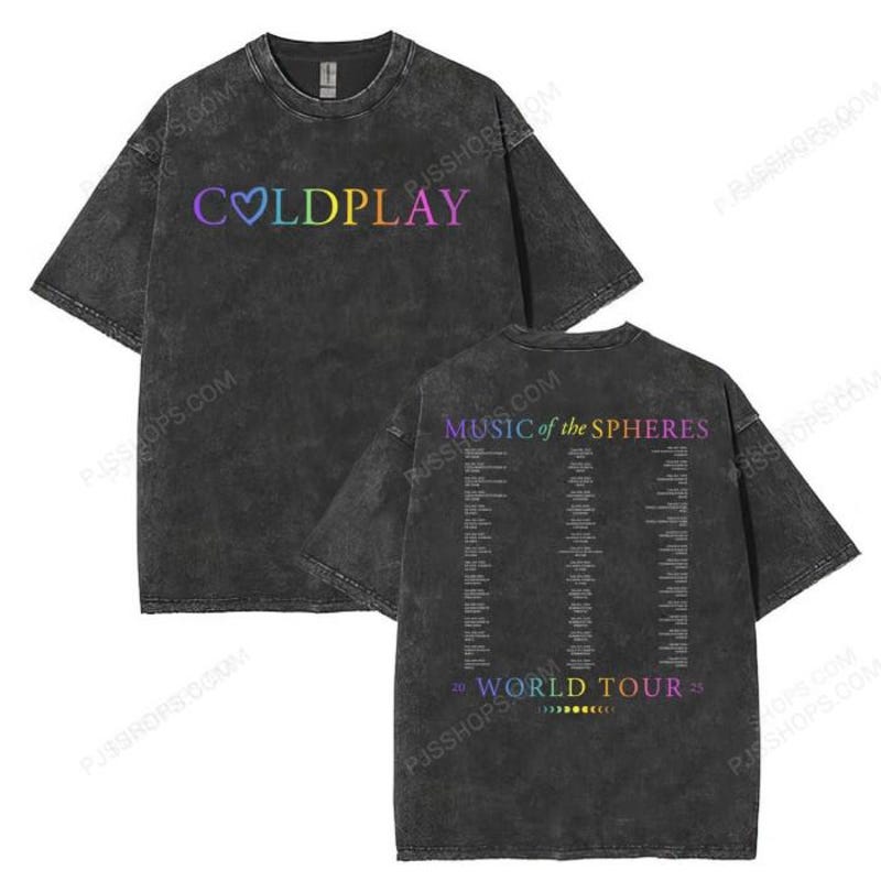 Coldplay Shirts - Etsy