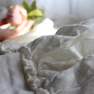 Luxurious Linen Fabric by the Yard/meter, Softened and Washed for ...