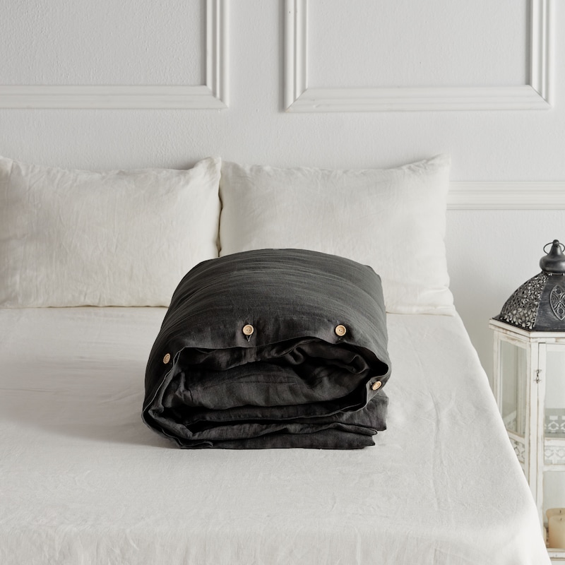 Washed Linen Bedding - Etsy