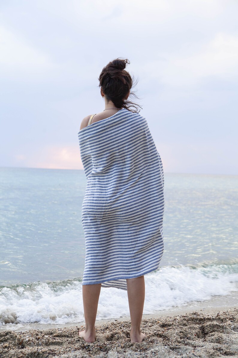 Linen Beach Towel. Linen Beach Sheet. Huckaback Towel. Soft - Etsy