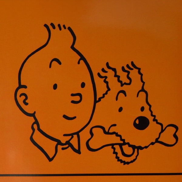 Tintin and Snowy - Etsy