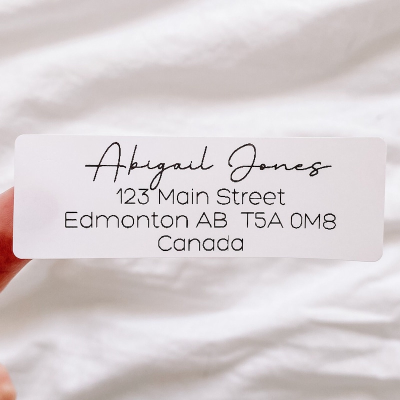 Personalized Address Labels - Etsy