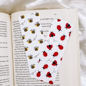 Lady Bug Bookmark | Ladybugs Book Mark | Bugs Cute Books Gift - Etsy