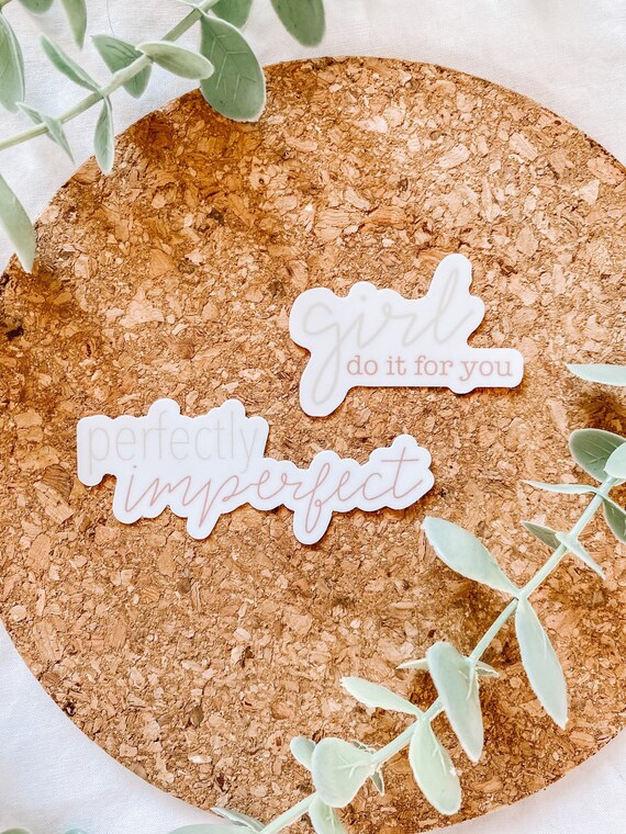 Positive Girl Quotes 2 Stickers Pack Craft Supplies & Tools Labels ...