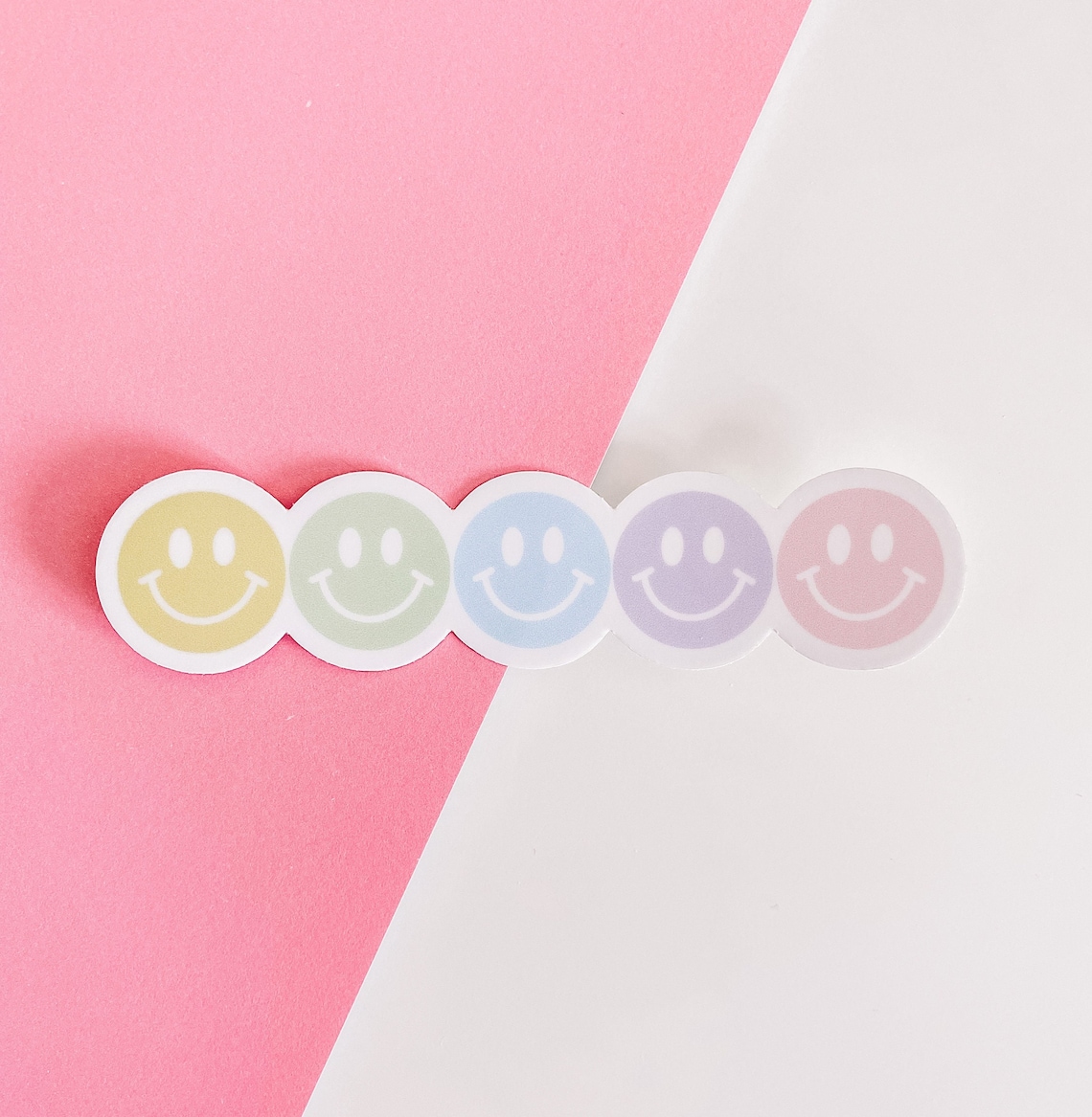 Smiley Face Sticker Smiley Faces Stickers | Etsy