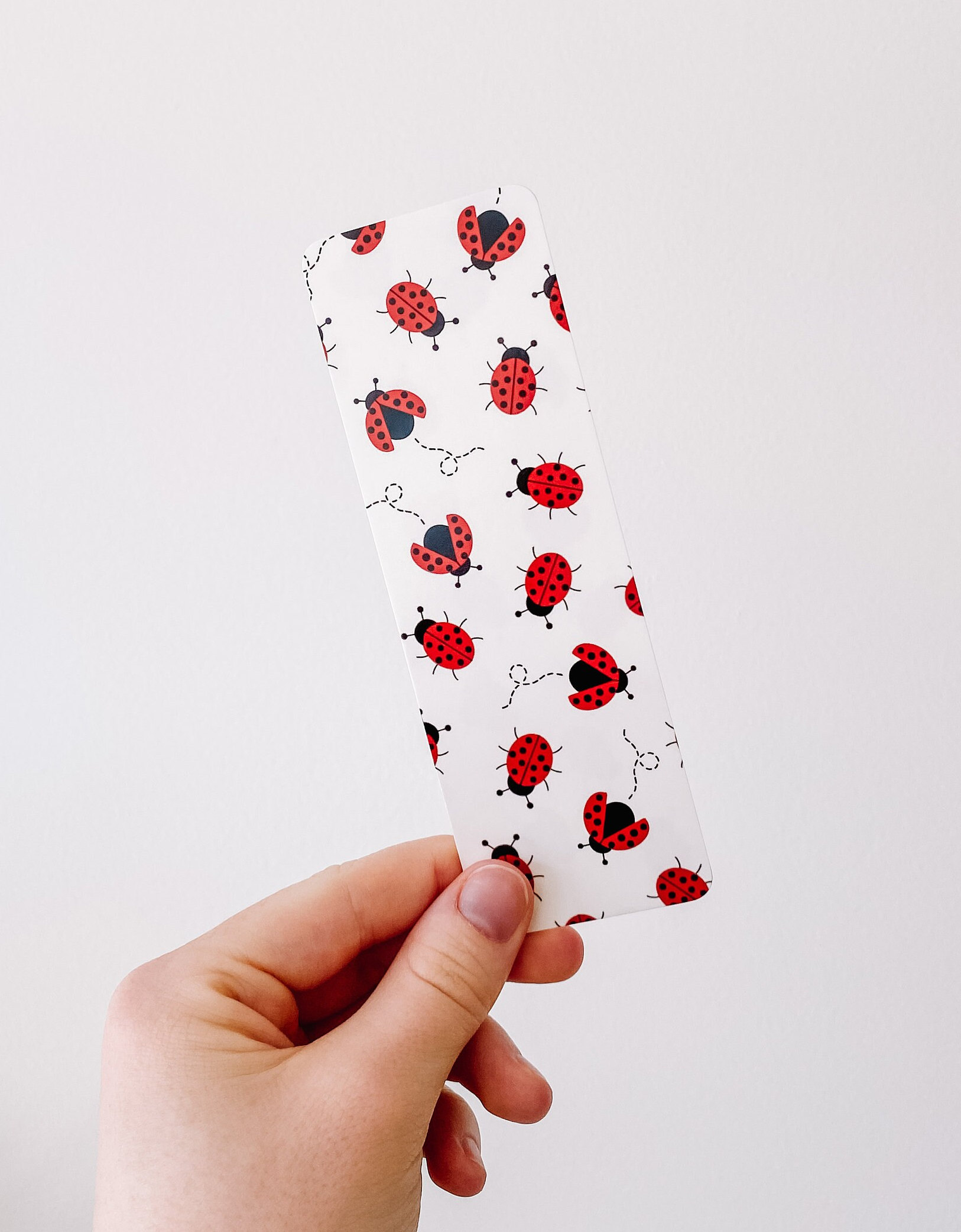 Lady Bug Bookmark | Ladybugs Book Mark | Bugs Cute Books Gift - Etsy