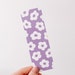 Purple Flower Bookmark | Lilac Cute Book Mark | Light Purple Flowers ...