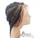 Full Lace Fishbone Cornrow Wig - Etsy UK