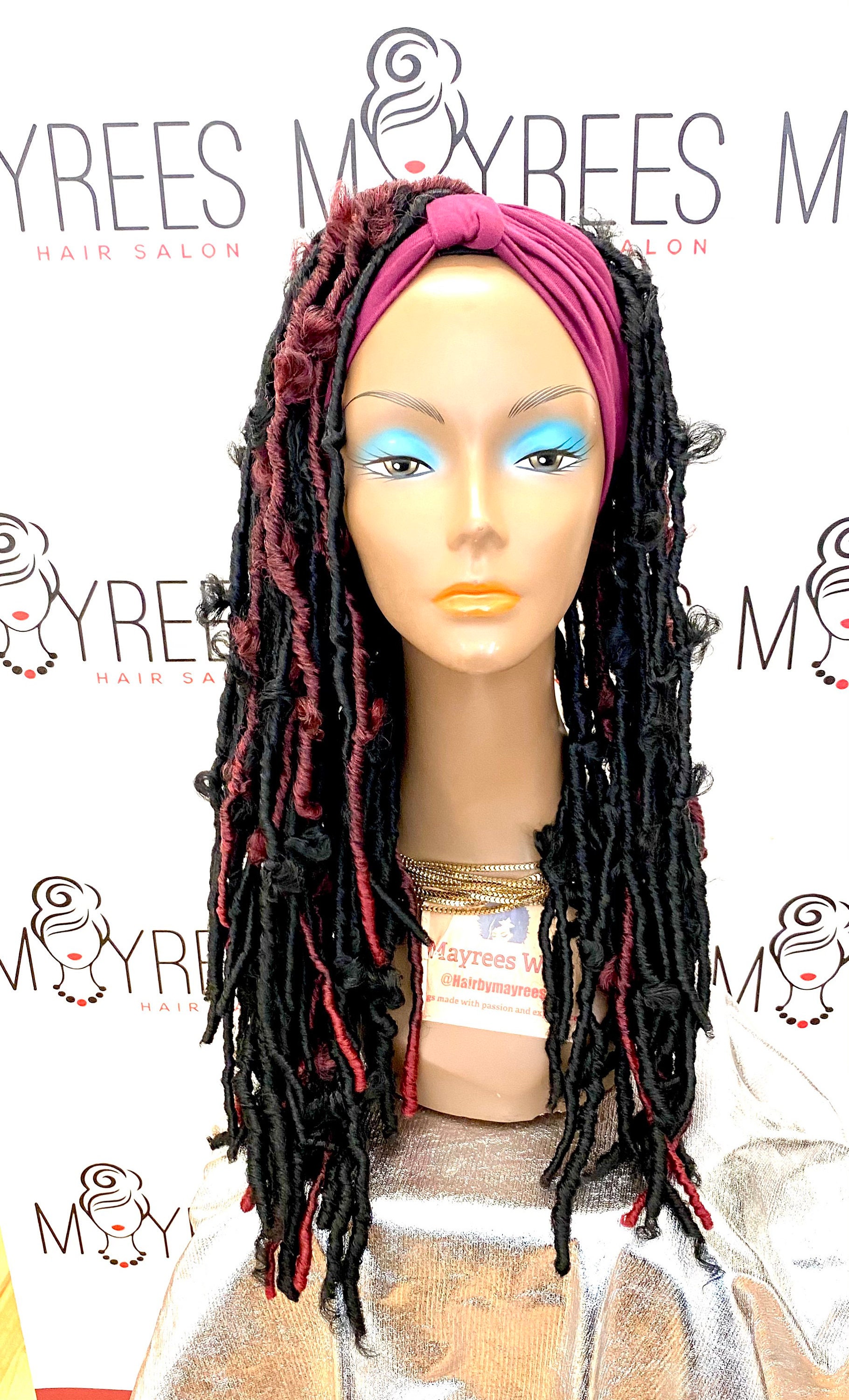 Butterfly Locs Headband Wig - Etsy UK