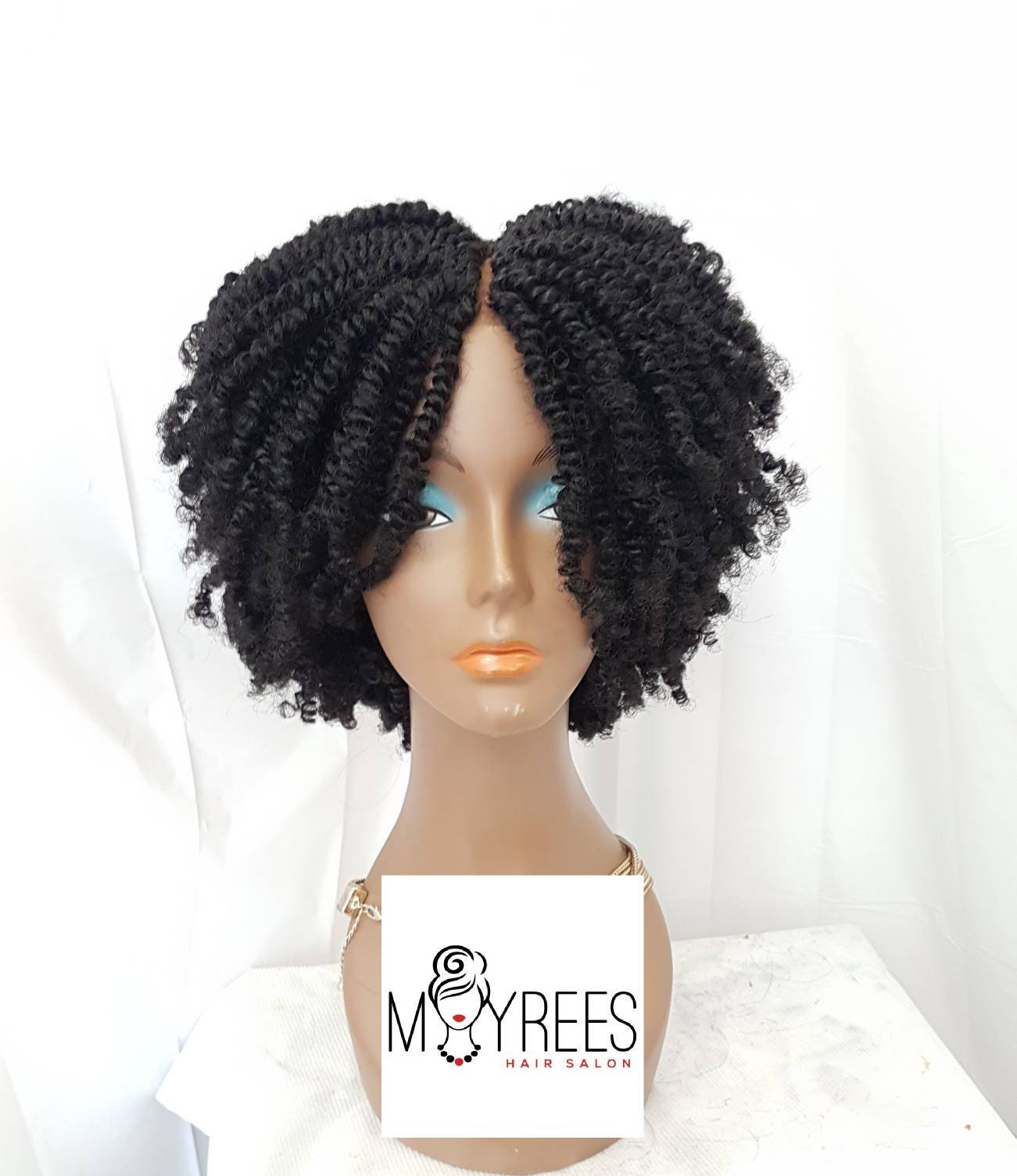 Crochet spring twist wig | Etsy