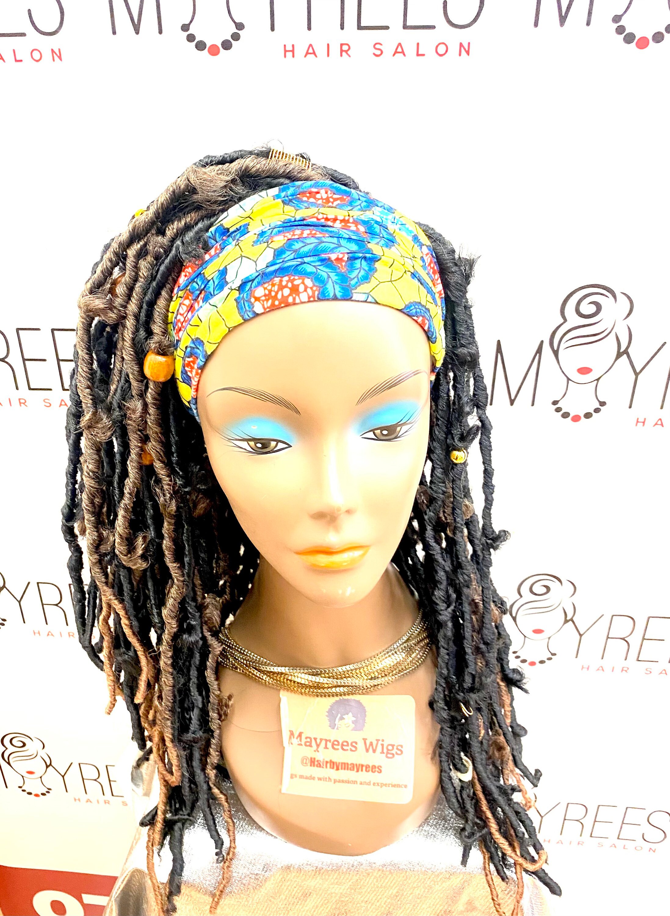 Butterfly Locs Headband Wig | Etsy UK