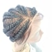 Full Lace Fishbone Cornrow Wig - Etsy UK