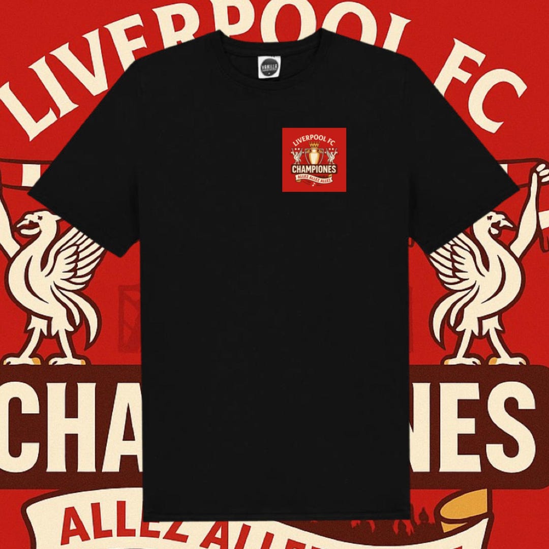 Liverpool FC Champions Championes Allez Allez Allez - Etsy