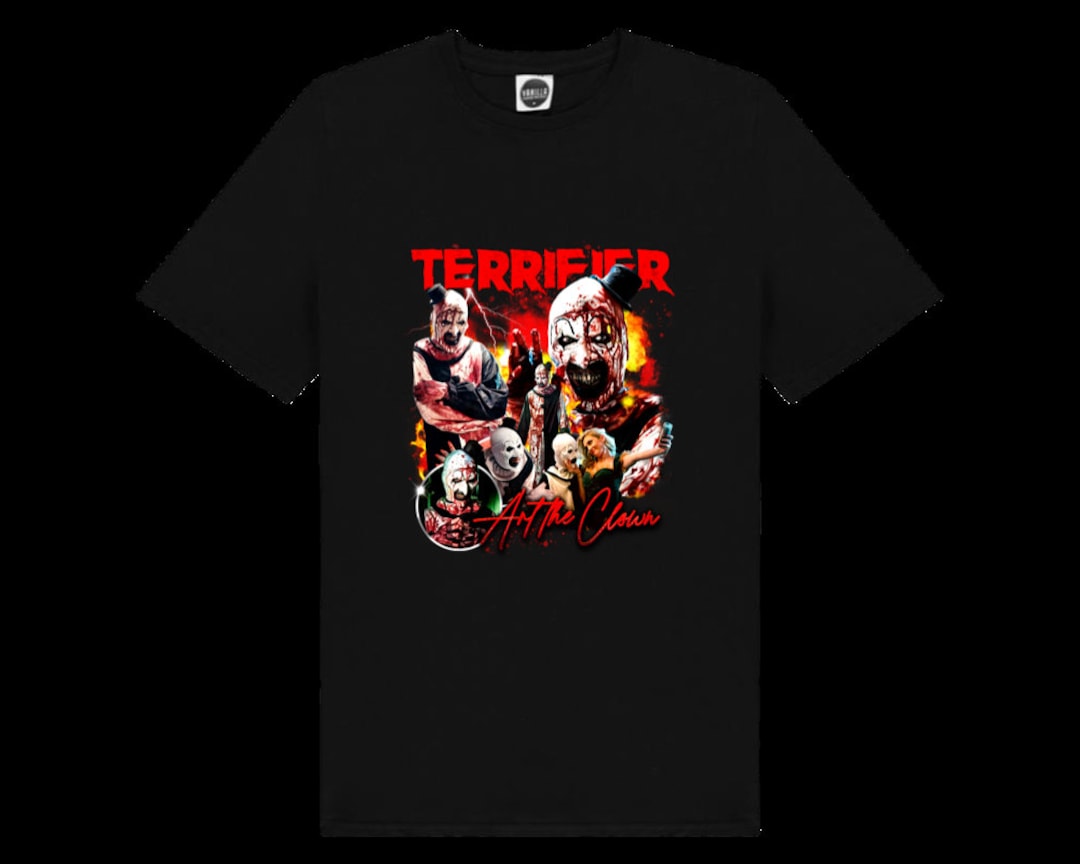 Terrifier - Art the Clown Multiple Clowns T-shirt - Etsy