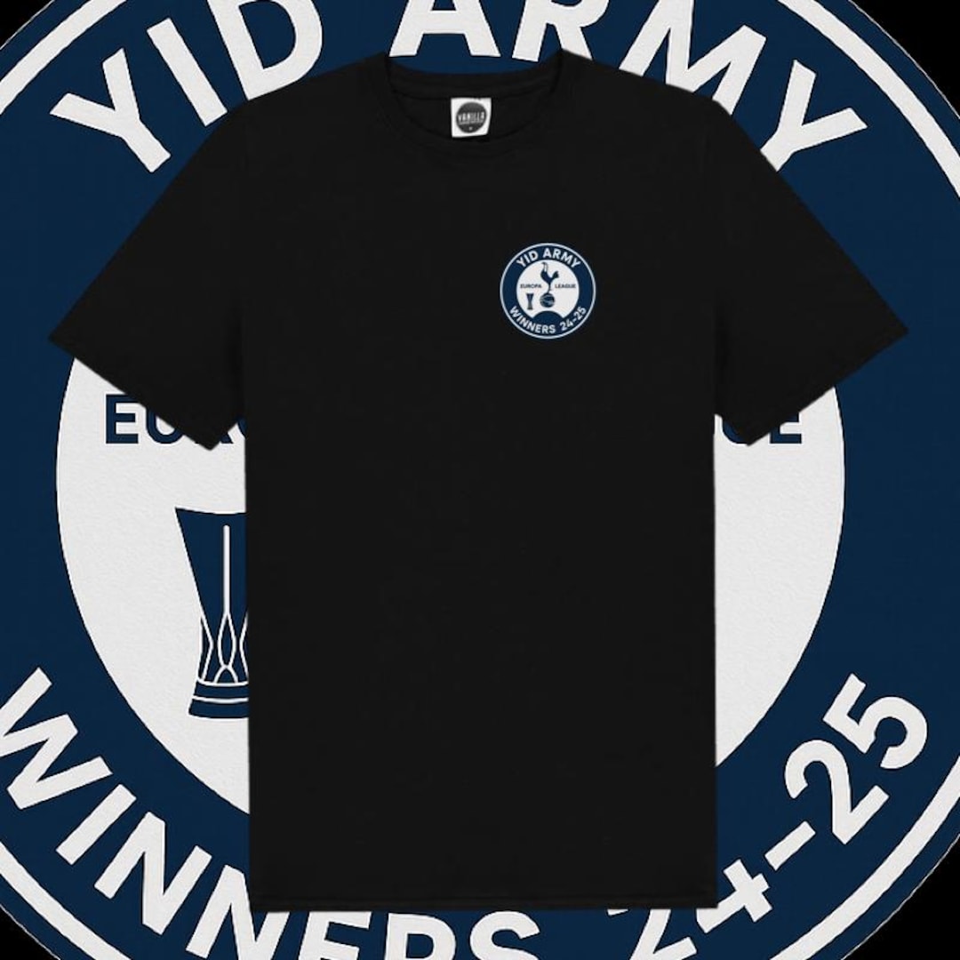Tottenham Hotspur Europa League Winners T-shirt Spurs Yid Army - Etsy UK