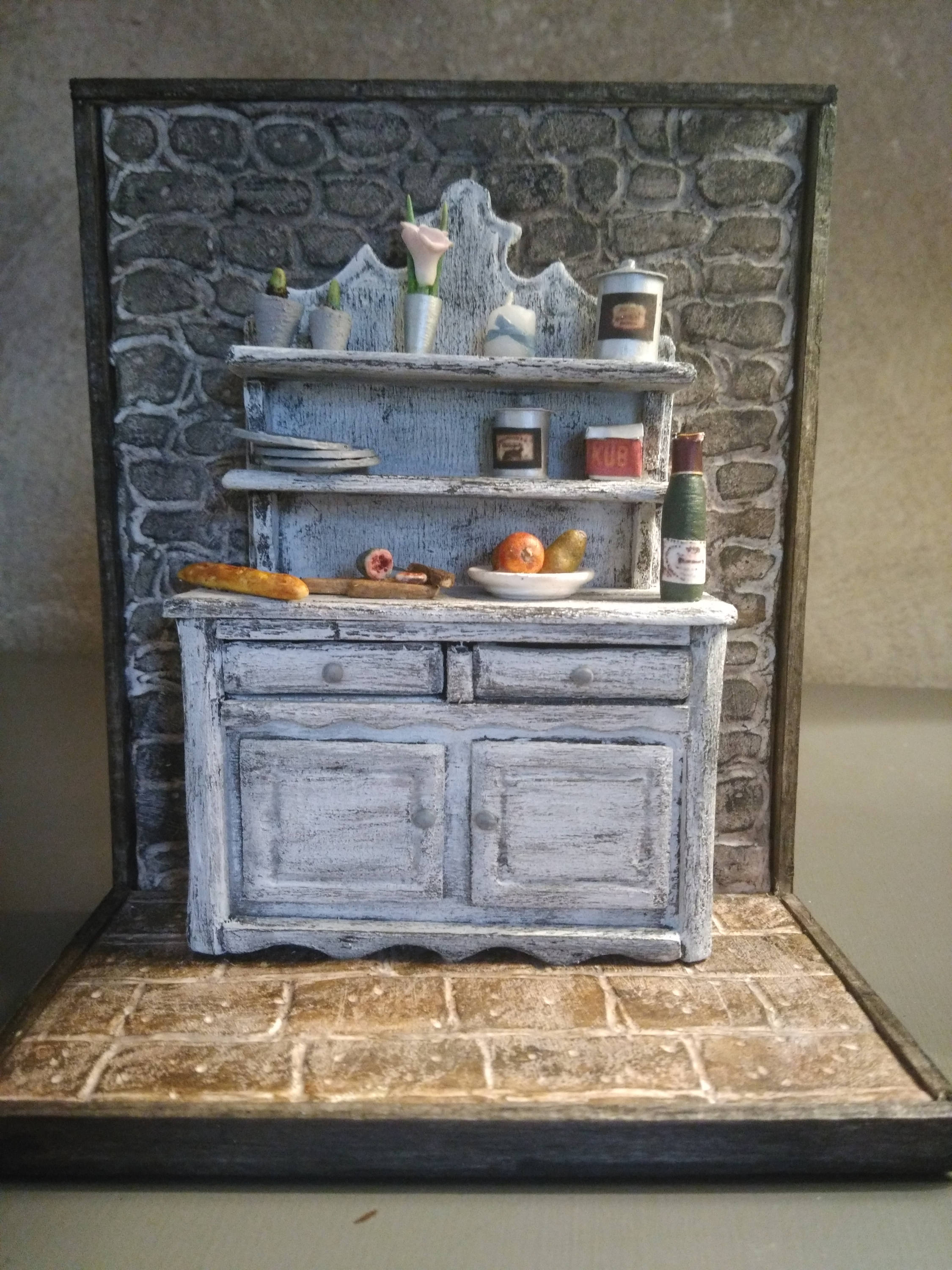 Miniature Inspiration Shabby Buffet - Etsy