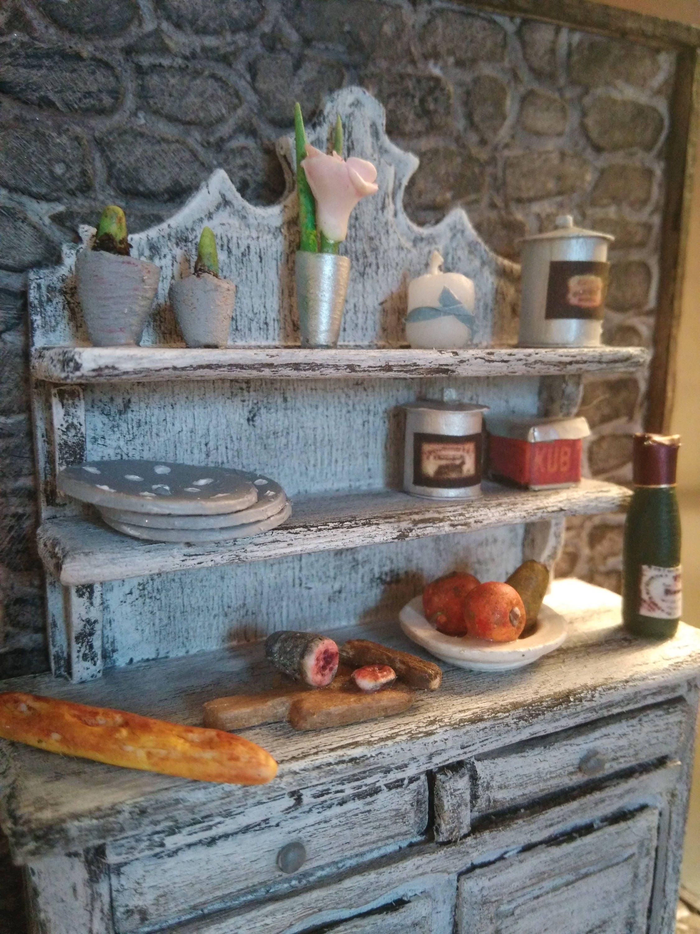 Miniature Inspiration Shabby Buffet - Etsy