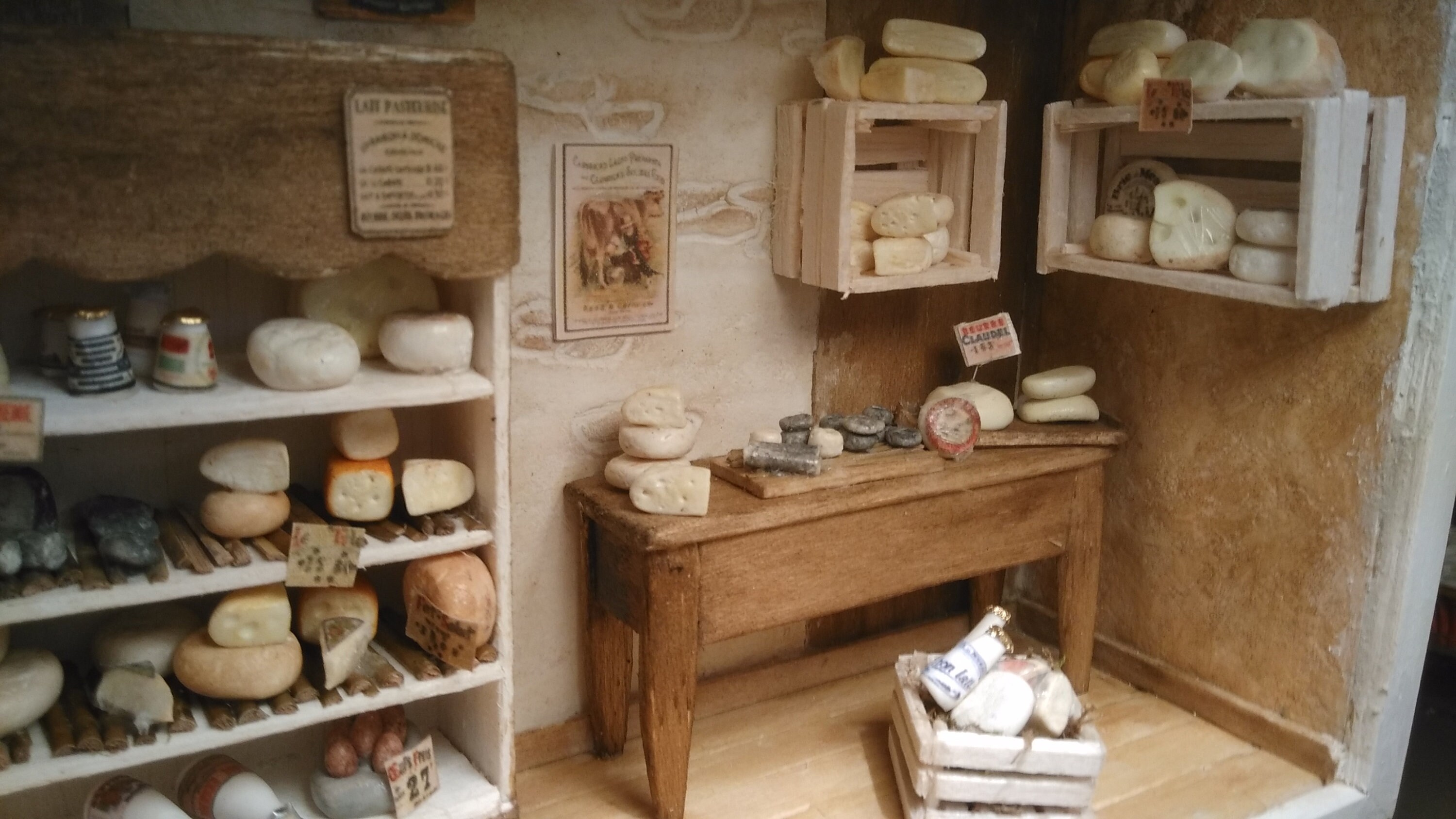 Miniature Cheese Shop - Etsy