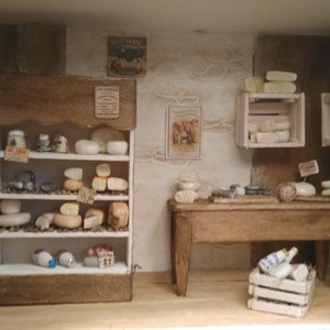 Miniature Cheese Shop - Etsy