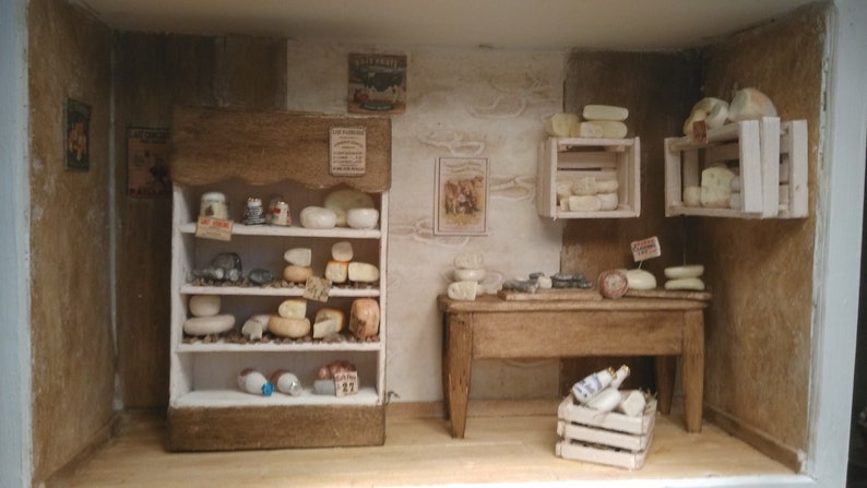 Miniature Cheese Shop - Etsy