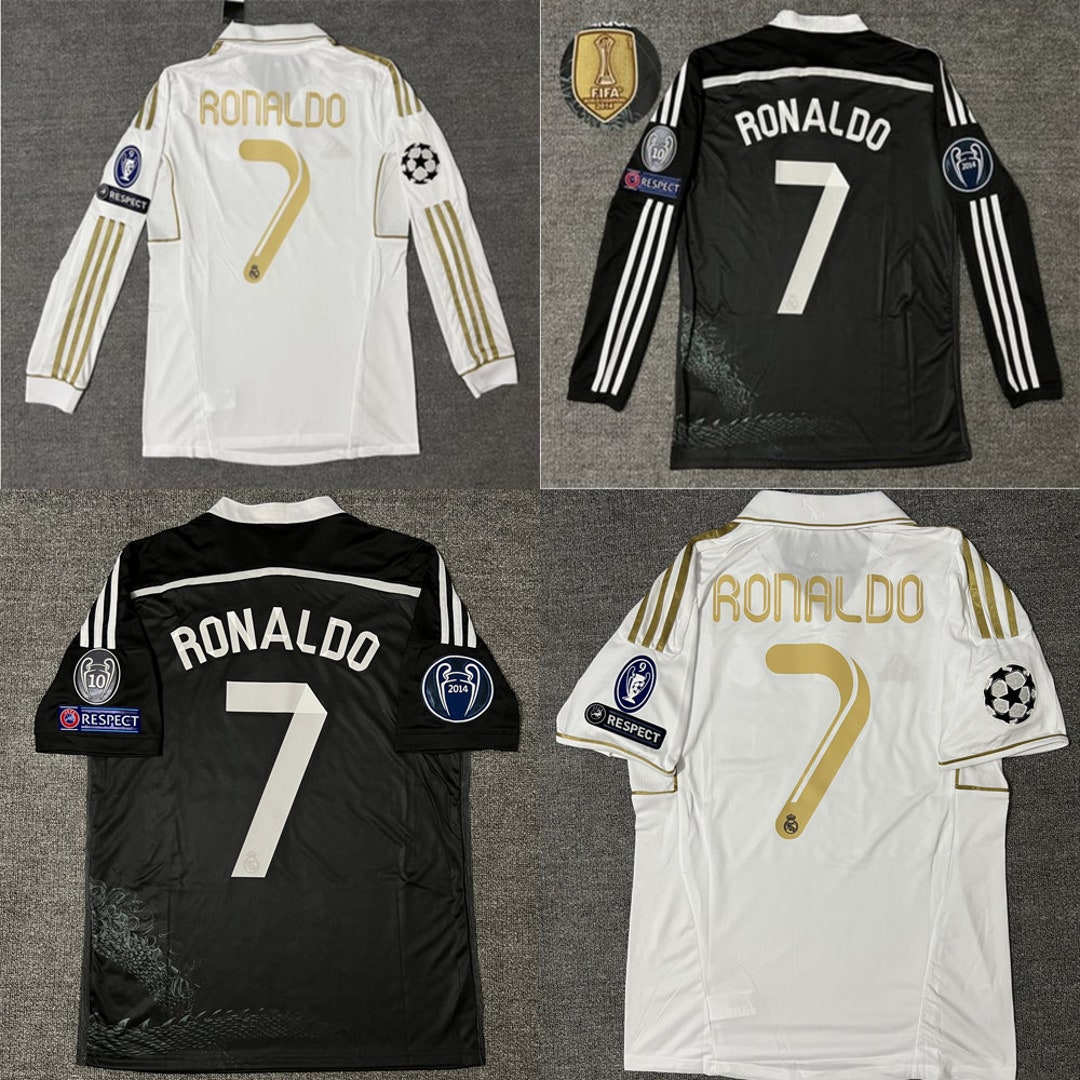 Ronaldo Classic Real Madrid Jersey Personalized Retro Soccer - Etsy