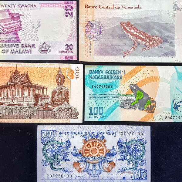 World Banknotes - Etsy